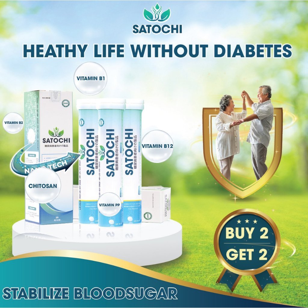 (Buy 2 free 2 ) Satochi Japan effervescent tablets stabilize blood ...