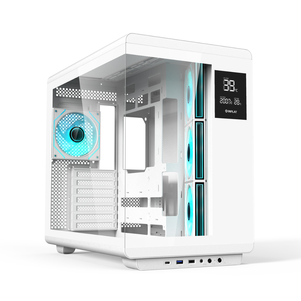 Inplay Seaview Palace Pro PC Case Build-in 4 ARGB Fan With Screen ...