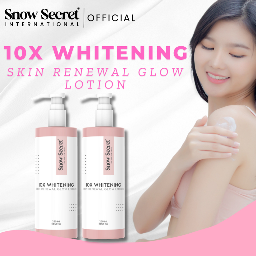 Snow Secret 10X Whitening Skin Renewal Glow Body Lotion | Shopee ...