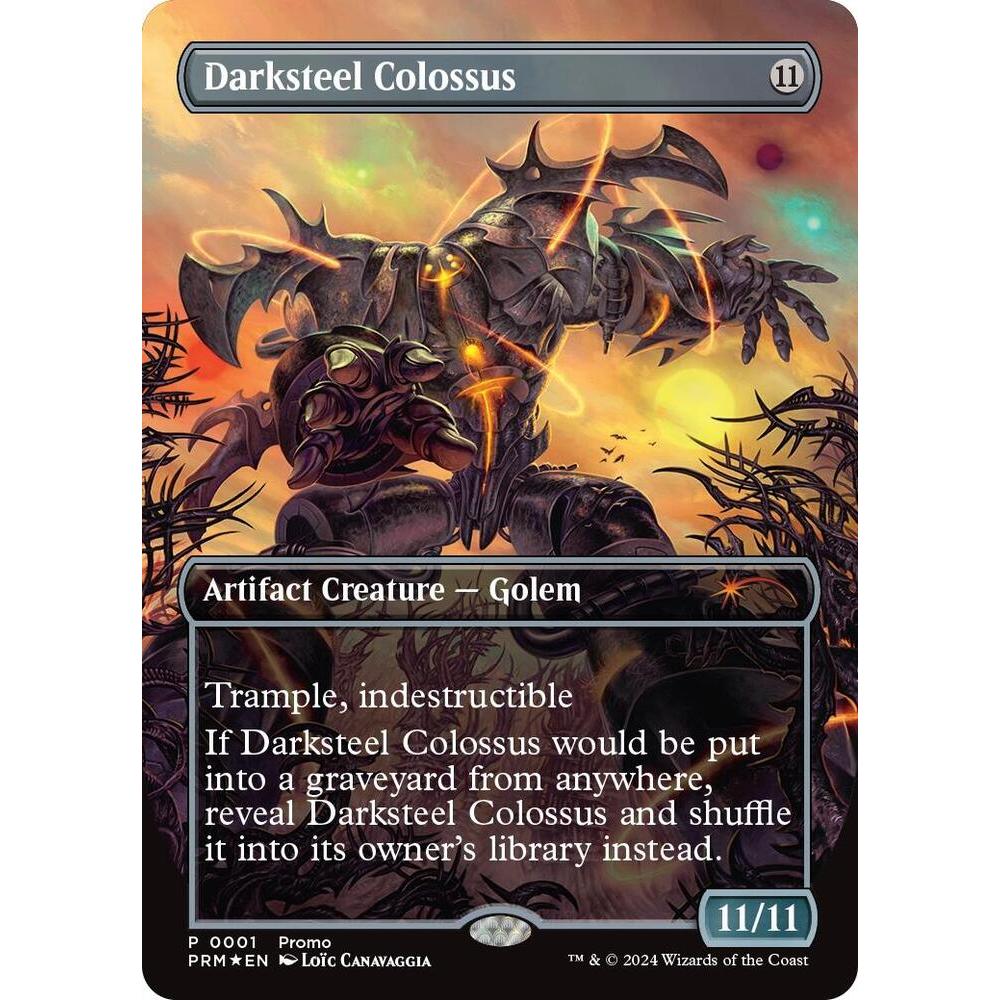 Darksteel Colossus - Unique and Miscellaneous Promos (UMP) MTG | Shopee ...