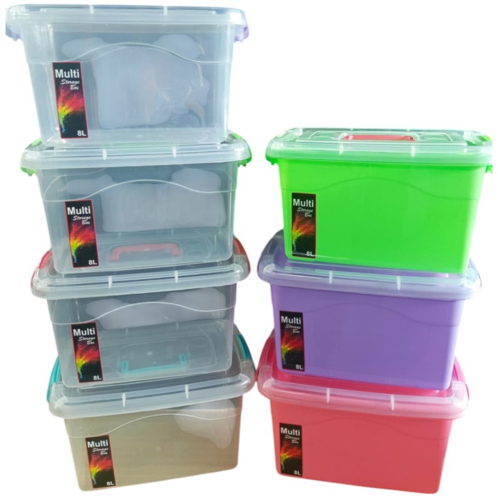 Multi Storage Box Home Organizers 4LITERS & 8LITERS | Shopee Philippines
