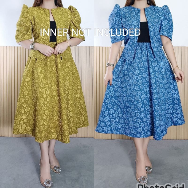 The Latest Brands Bolero Filipiniana Terno skirt and blouse (M - XL ...