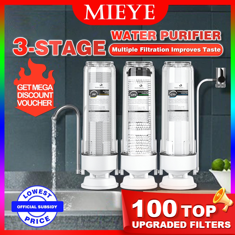 Authentic 0.01Micron Water Purifier Complete Set Enhanced 8 in 1 ...
