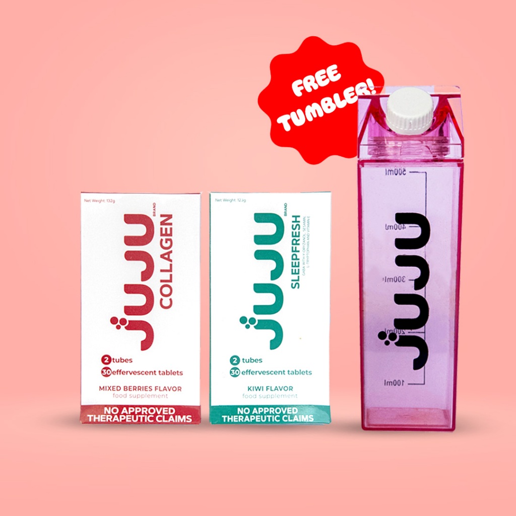 JUJU Collagen + JUJU SleepFresh 2 Boxes Bundle - (1 Collagen + 1 ...