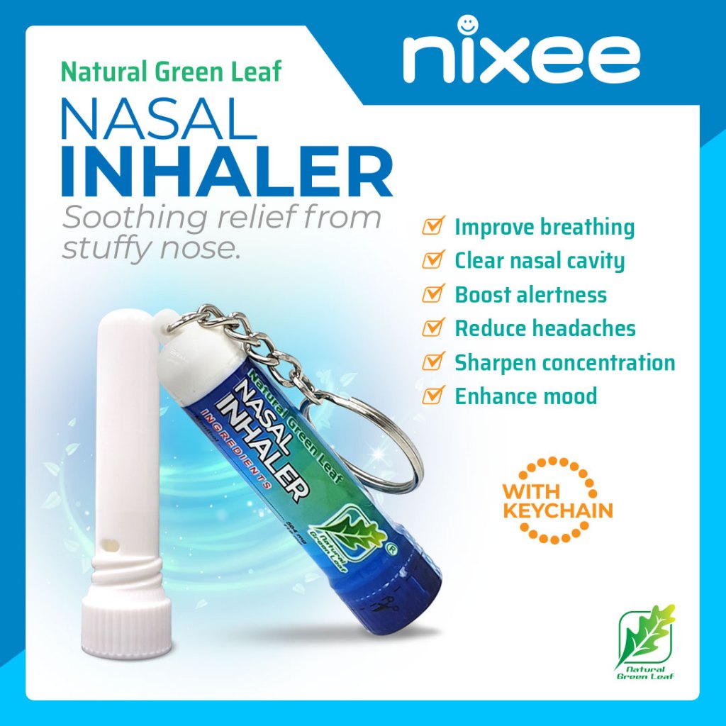 NGL Portable Nasal Inhaler Fresh Breathing Enhanced Focus Relieves ...