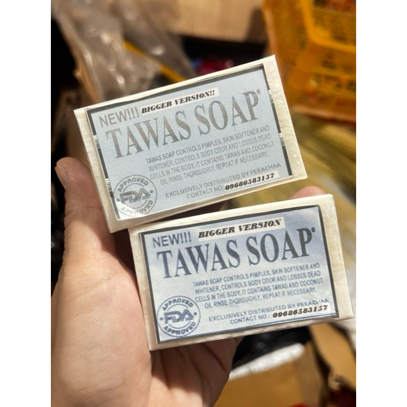 ORIGINAL Tawas Soap Bigger version original Anti odor and perspirant ...