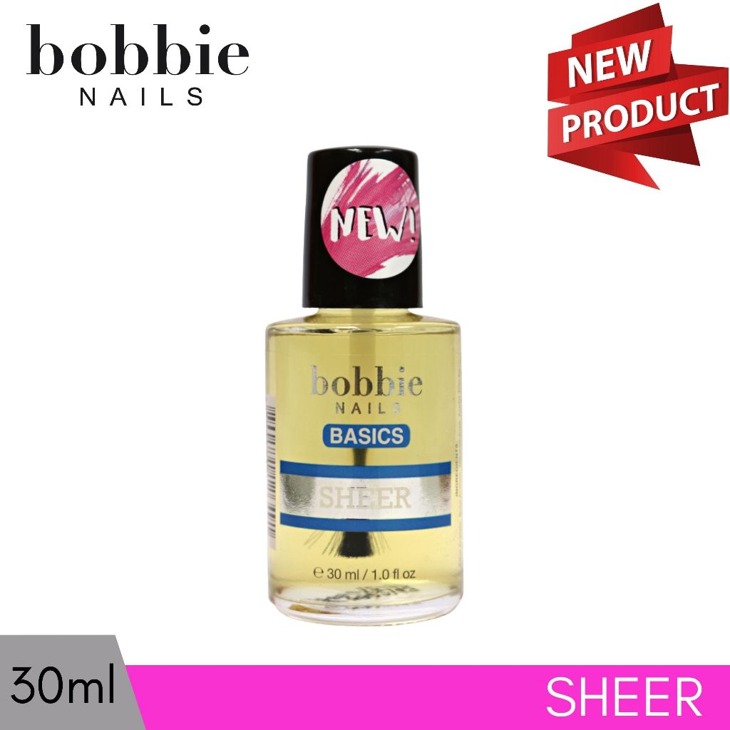 Bobbie Nails Nail Basics - Sheer 30ml | Shopee Philippines