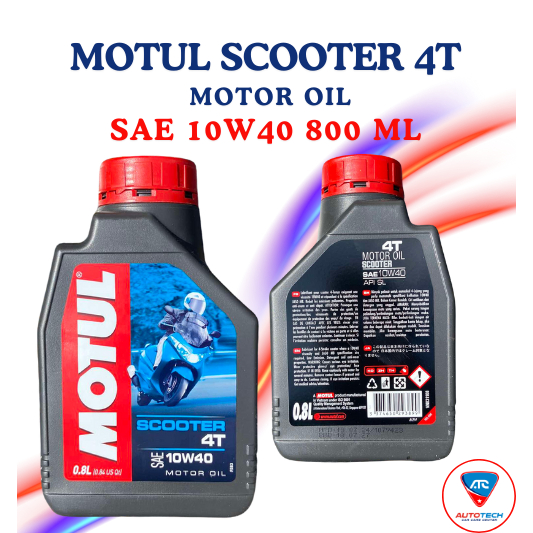 Motul Scooter 4t 10w40 800mL | Shopee Philippines