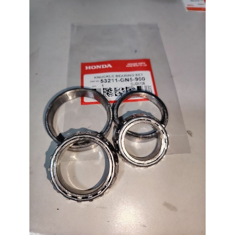 Honda CLICK 125 KNUCKLE BEARING SET - Genuine Parts | Shopee Philippines
