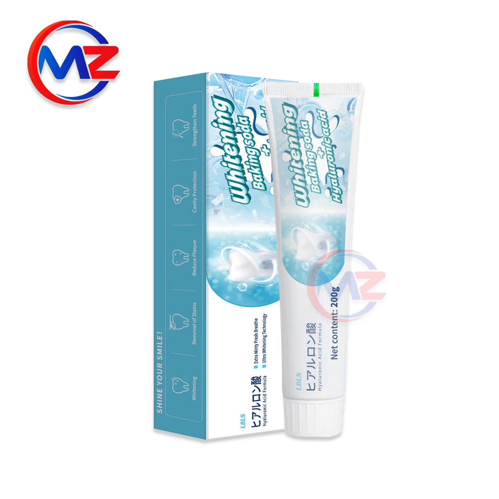 teeth Whitening toothpaste Peppermint Food Graded Family baking soda ...