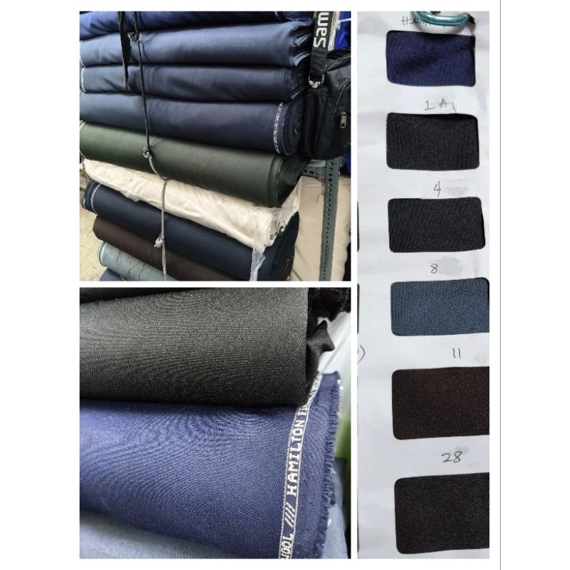 HAMILTON WOOL ORIGINAL FOR SLACKS,BLAZER, COAT SOLD PER YRDS 60WD ...