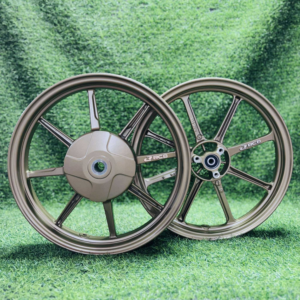 RCB SP800 Mags for Yamaha MIO 125 M3 [3 HOLES] 14S BLACK/BRONZE/WHITE ...