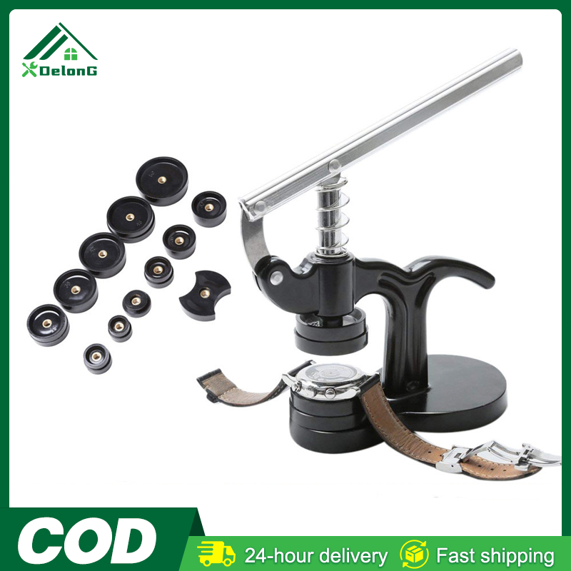 14Pcs Watch Press Set,18Mm To 50Mm Watch Case Closer,Watch Repair Kit ...