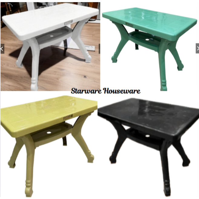 Fuson 24''x 38'' High-Quality Swiss 4-Seater Dining Table with Under ...