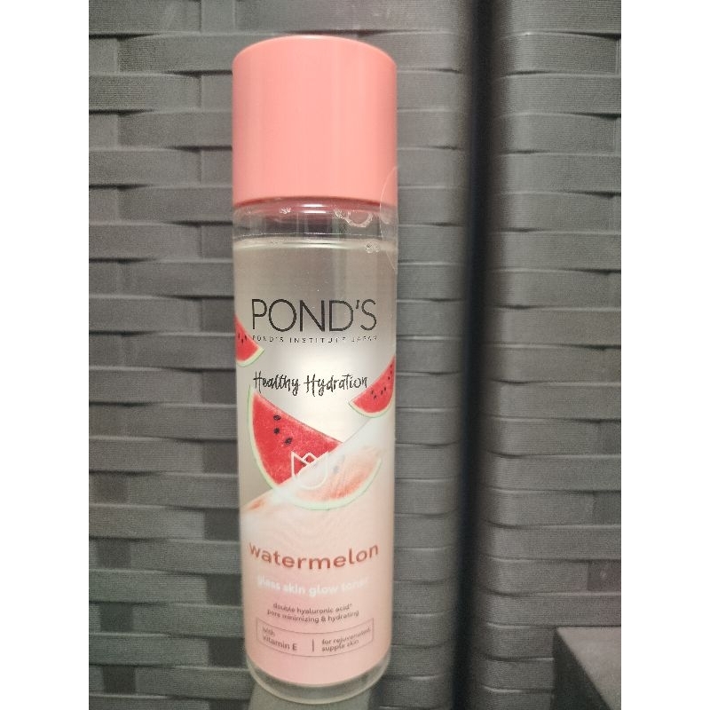 Ponds Healthy Hydration watermelon glass skin glow toner 110ml | Shopee ...