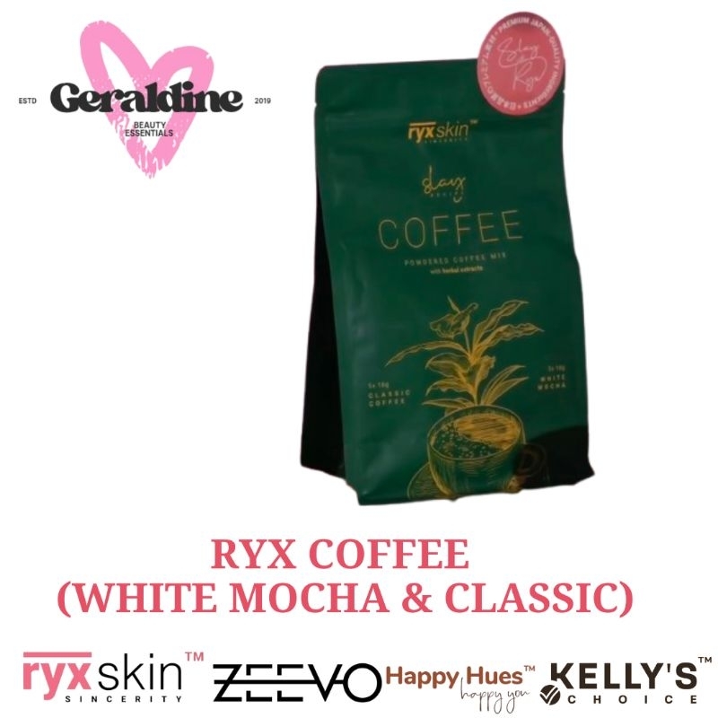 RYX COFFEE (white mocha & classic) | Shopee Philippines