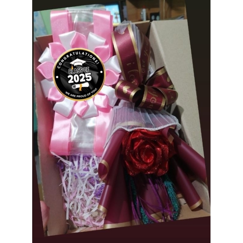 Money Garland with flower For Graduation sash, money sash | Shopee ...