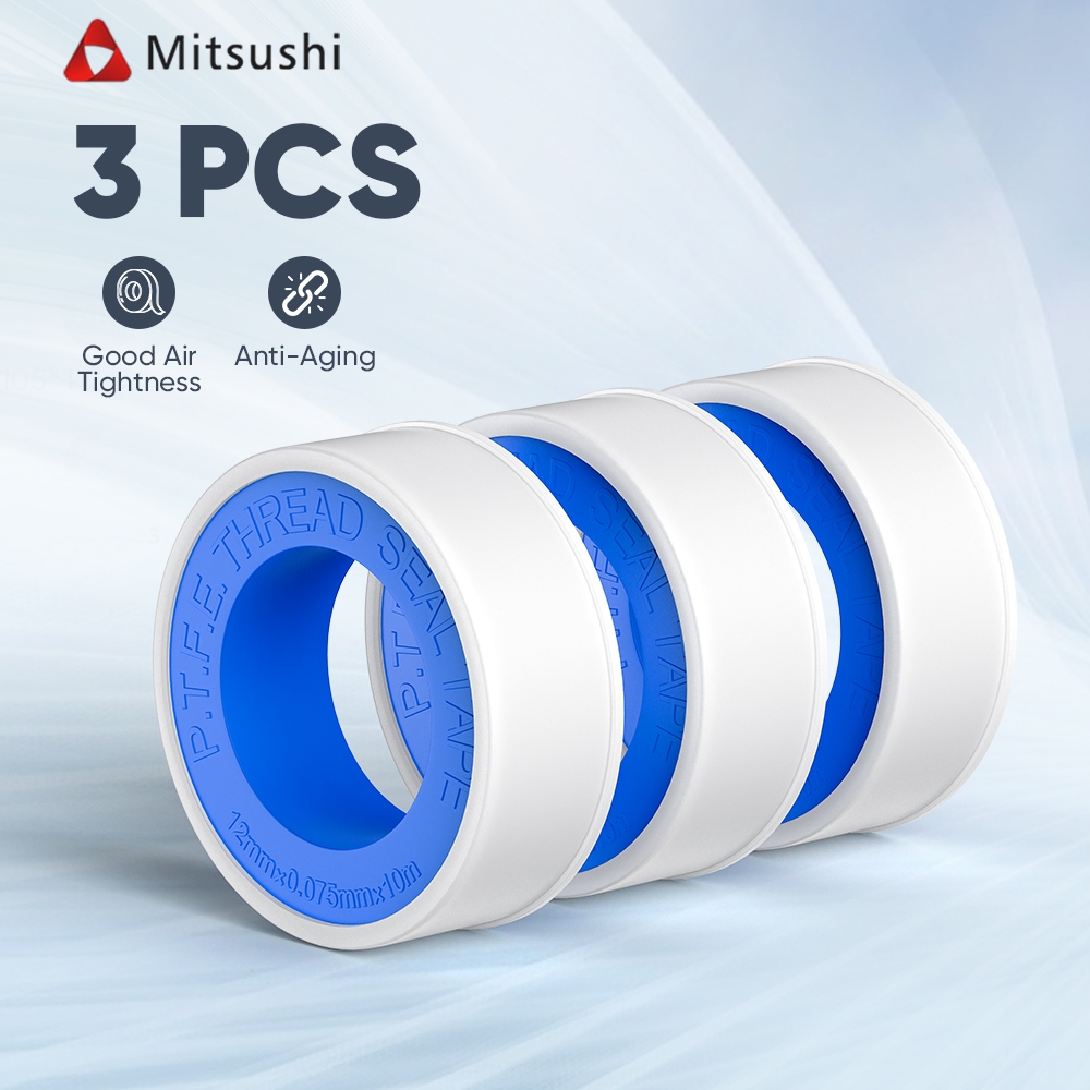 Mitsushi PTFE Water Pipe Tape , Flex Seal Tape Waterproof for Plumbers ...