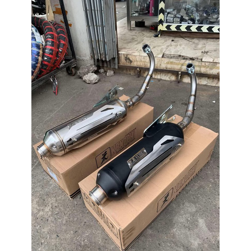 KENOCHI K2 POWER PIPE FOR MIO , SOULTY , Mio 125 , CLICK , NMAX v2 ...