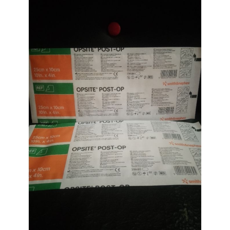 Opsite post-op 25cm×10cm, waterproof dressing, (1pc) | Shopee Philippines