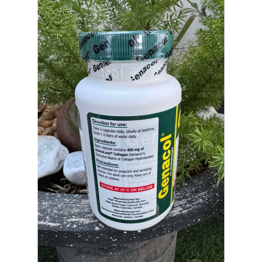 Genacol Original Aminolock Collagen Hydrolysate 400mg 90 capsules | Shopee Philippines