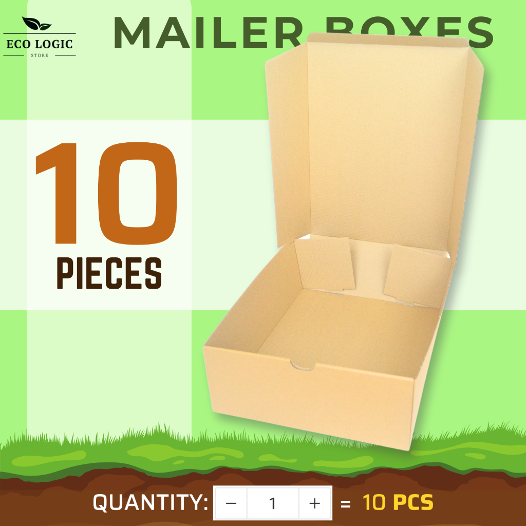 ⭐ 10 pcs LARGE MAILER BOXES (E25, E31, E43), Packaging Corrugated Box ...
