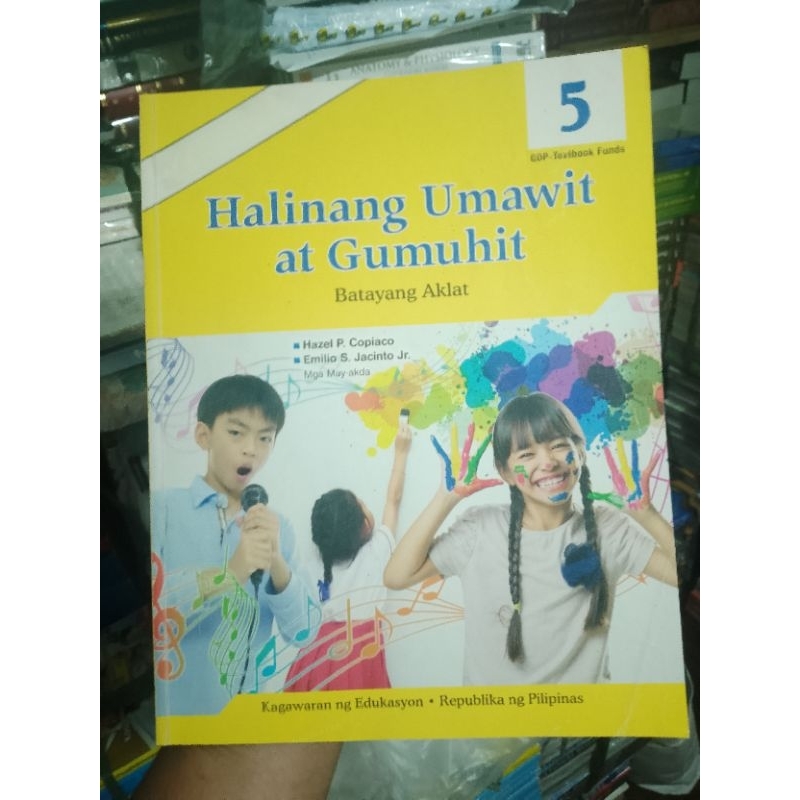 Halinang Umawit at Gumuhit grade 5 (use | Shopee Philippines