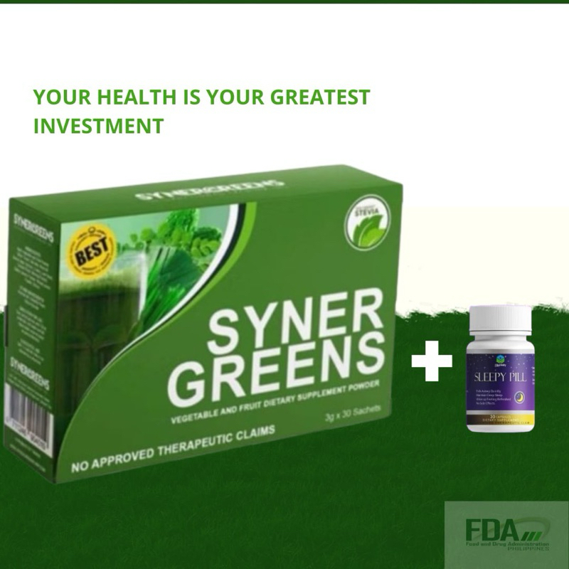 Synergreens Vegetable and Fruit Dietary Supplement Powder 3g x 30 ...