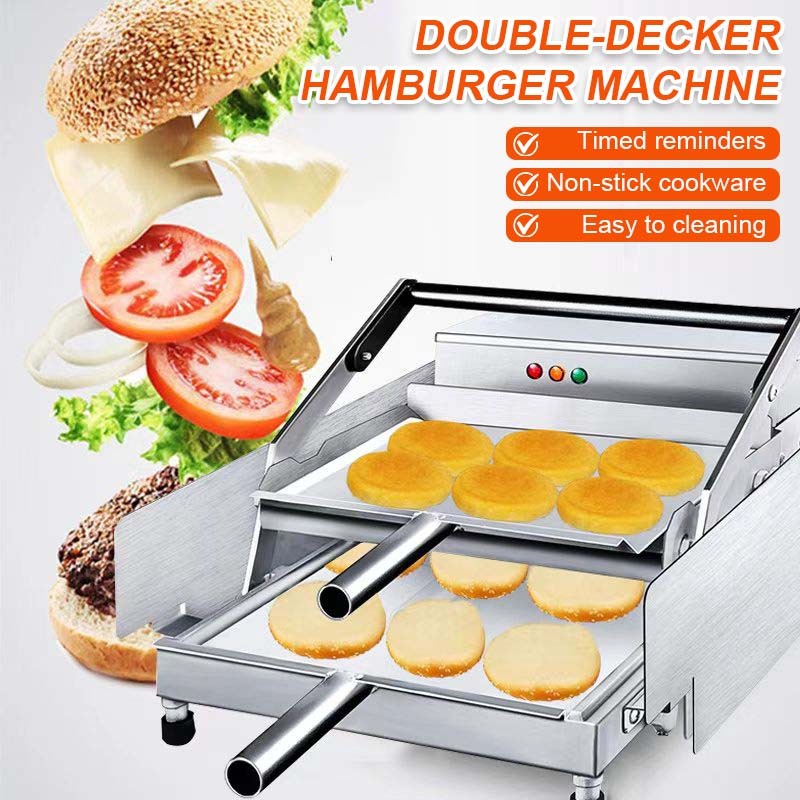 hamburger machine Commercial Toaster Burger Maker Breakfast heavy duty ...