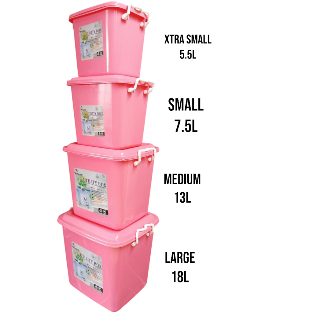 RICE BOX PLASTIC STORAGE BOX BENGAR(RANDOM COLOR) | Shopee Philippines