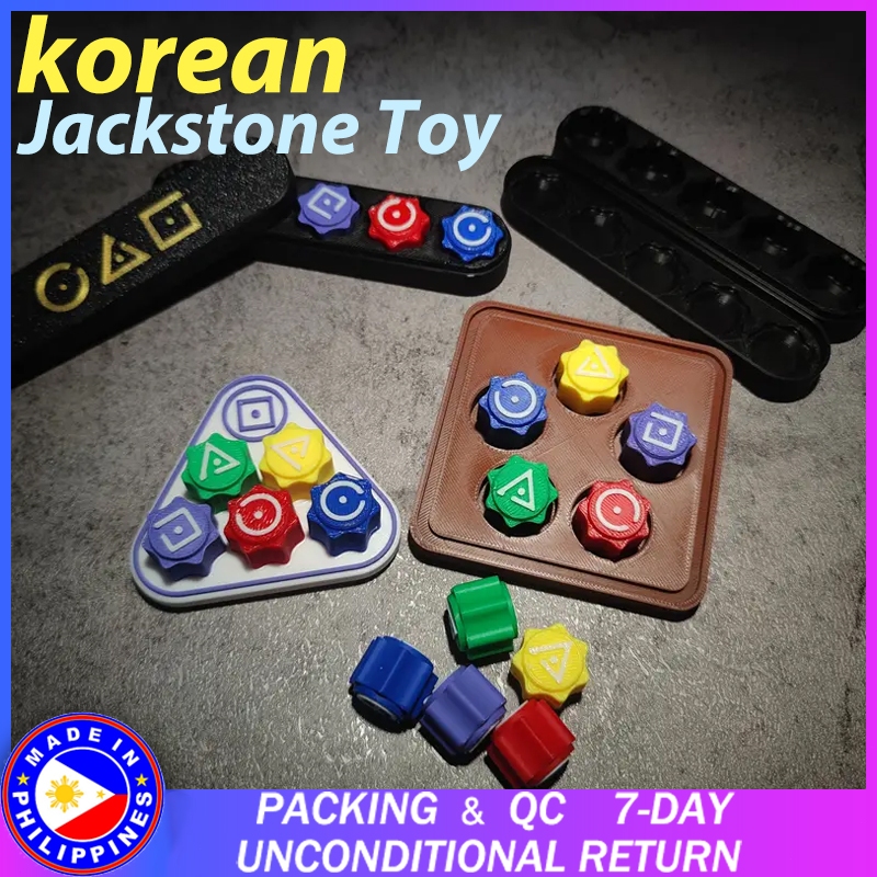 Gonggi Squid Sunny Shop Game toys korean Traditional Play game Gonggi Jackstone Pebbles set ...