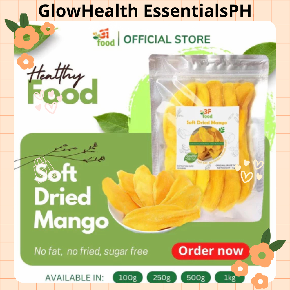 READY STOCK - 3F FOOD Dried Mangoes Fruit Snack original Dried Mango ...