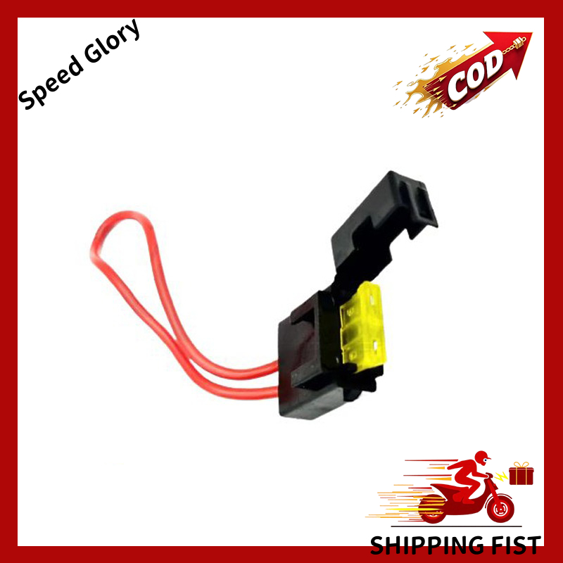Motorcycle/Car Parts Lightning Fuse Box Holder Free One 10A Fuse ...