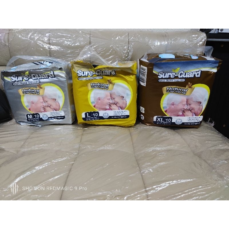 Sureguard Pull-Ups Adult Diapers (Medium, Large,XLarge) | Shopee ...