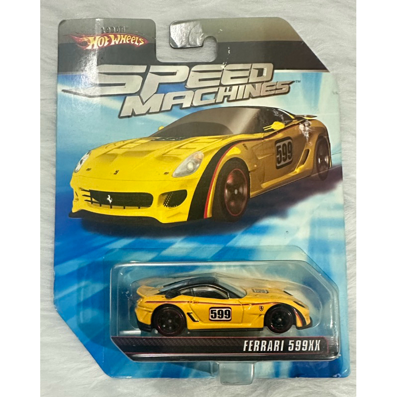 Hot Wheels Speed Machines Ferrari 599XX Yellow | Shopee Philippines