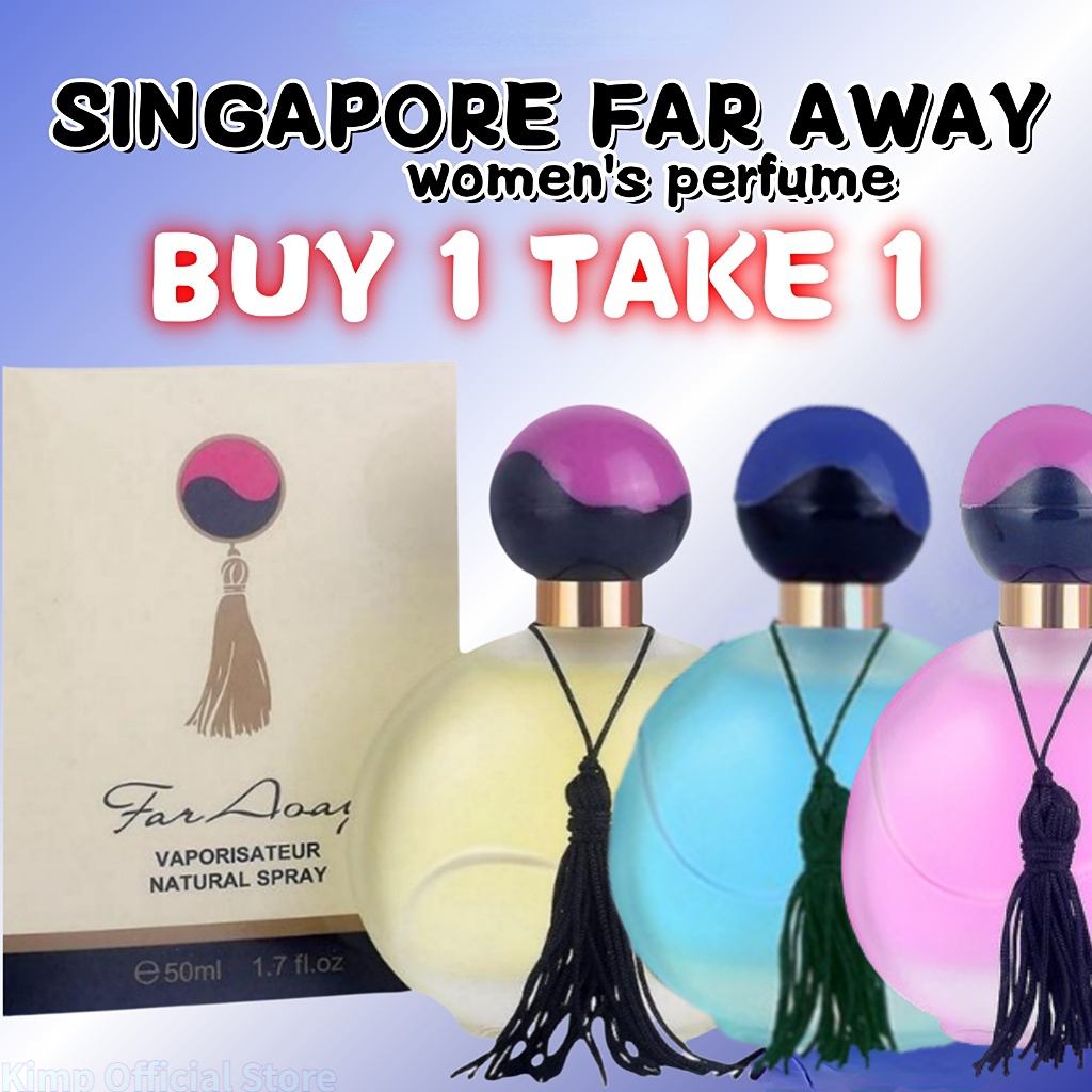 『BUY 1 TAKE 1』Far Away Perfume 50ml Women Perfume Long Lasting Fresh ...