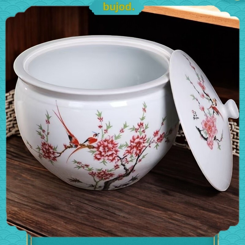 Ceramic rice dispenser Rice Storage Rice Dispenser Container 5kg/10KG ...