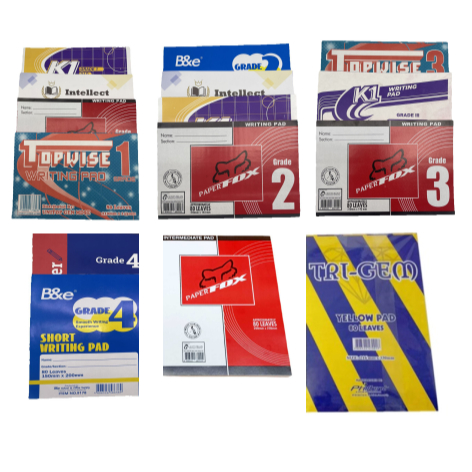 10PADS/REAM - INTERMEDIATE PAD / all grade paper/ (10 PADS/ 1 REAM ...