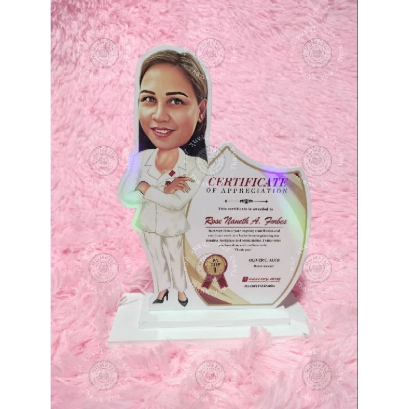 Costumized Mini Sintra Caricature Standee | Shopee Philippines