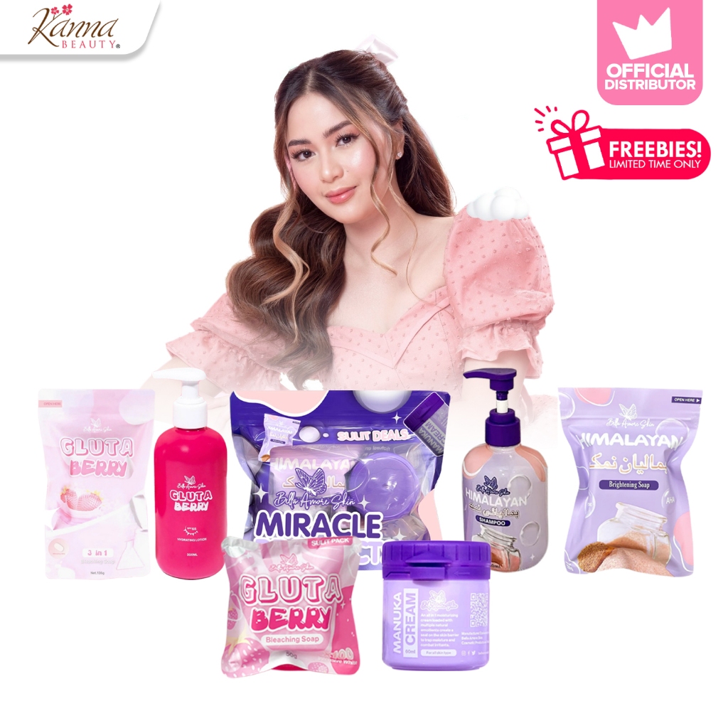 Bella Amore Skin Gluta Berry Bleaching Soap / Gluta Berry Lotion ...