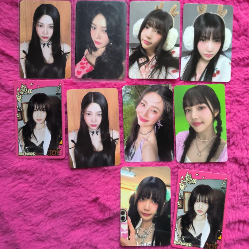 (JOY) ONHAND RED VELVET TRADING CARD the reve festival 2022 birthday ...
