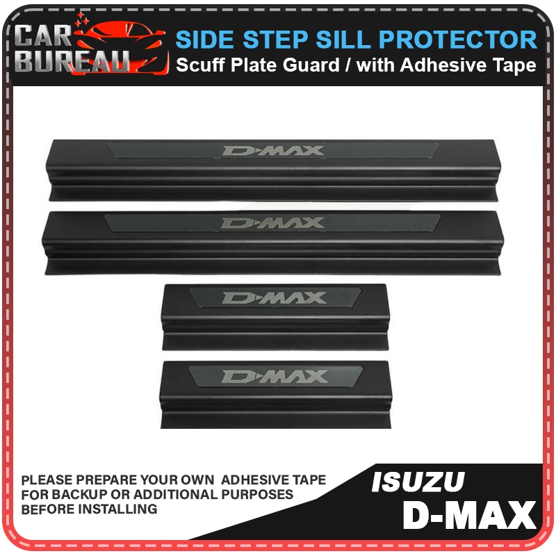 Isuzu DMAX 2021 - 2025 Side Step Sill / Side Stepsill | 4pcs/set ...
