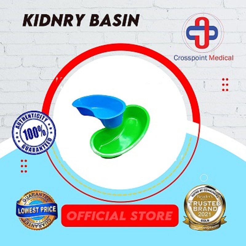 Crosspoint Kidney Basin Plastic (Blue & Green) | Shopee Philippines