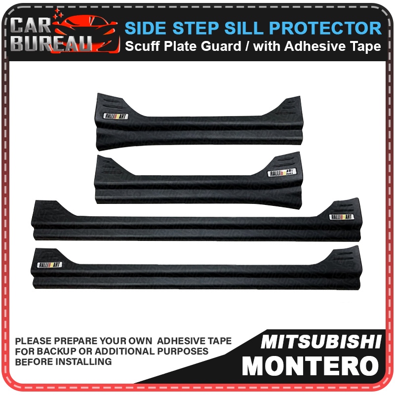 Mitsubishi Montero Sport 2016 - 2025 Side Step Sill / Side Stepsill ...