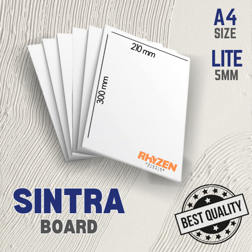 10pcs 5mm White SINTRA BOARD Lite A4 / A3 / A2/A5 Size Lite | Shopee ...
