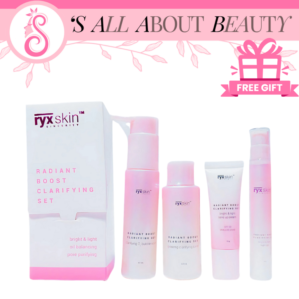 RYXSKIN RYX Radiant Boost Clarifying Set Radiant and Youthful Skin Pore ...