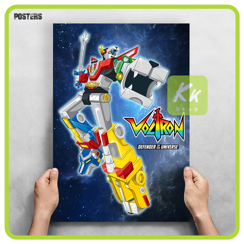 Voltron Poster 11 x 16 inches | Shopee Philippines