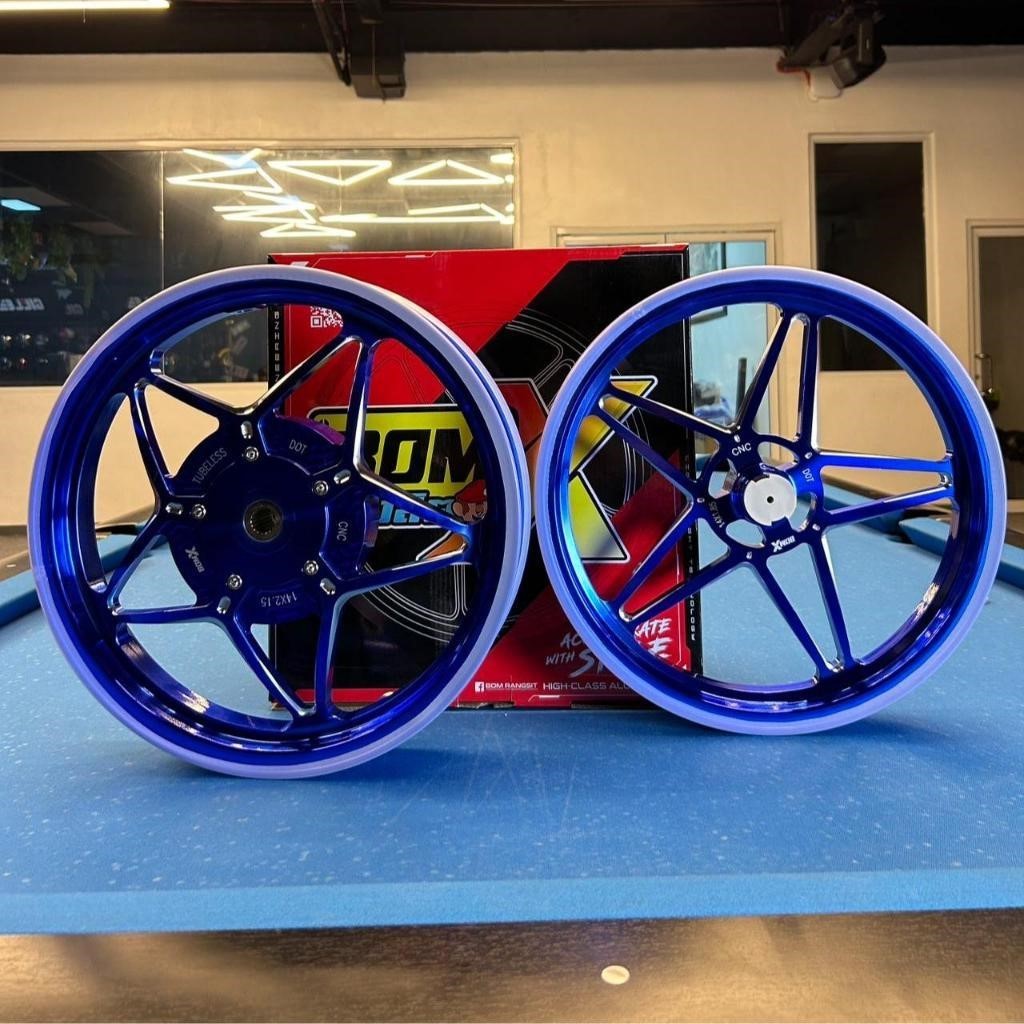 Bom Rangsit BomX Lynx CNC Star Alloy Mags Click 125/MIO 110/i125 M3 ...