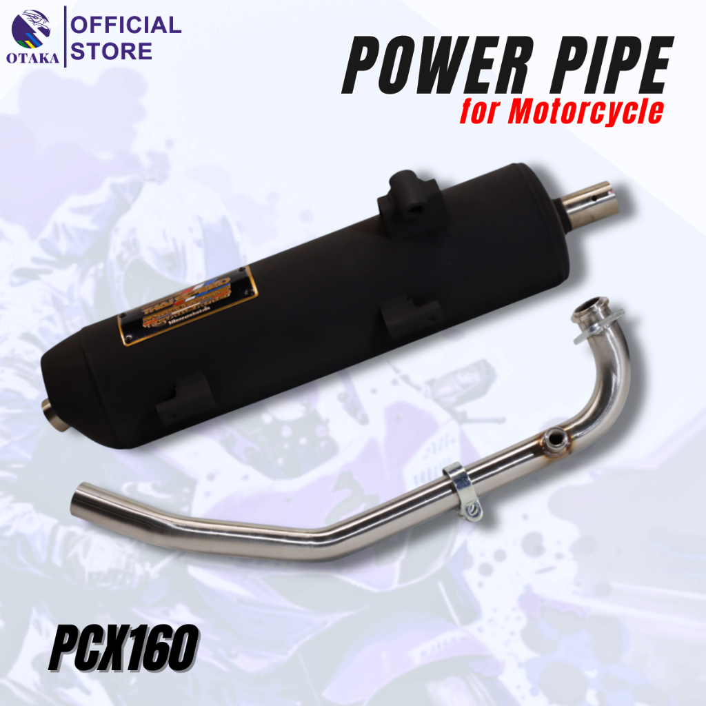 THAI SPEED POWER PIPE with ELBOW for PCX160 Motorcycle Top Quality and ...