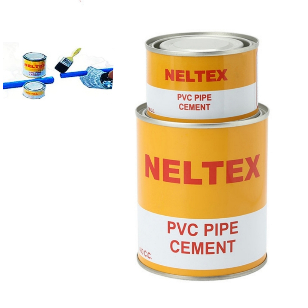 NELTEX PVC PIPE CEMENT 100CC 400CC #neltex solvent cement | Shopee ...